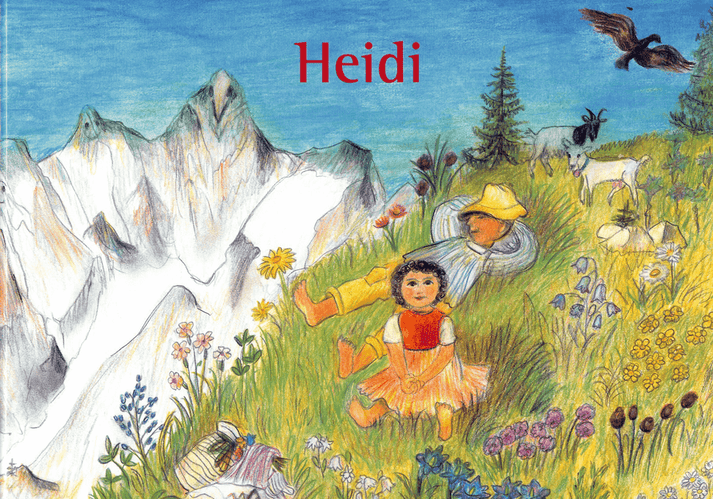 Heidi books & illustrations - The original story retold – Heidi Bilderbuch