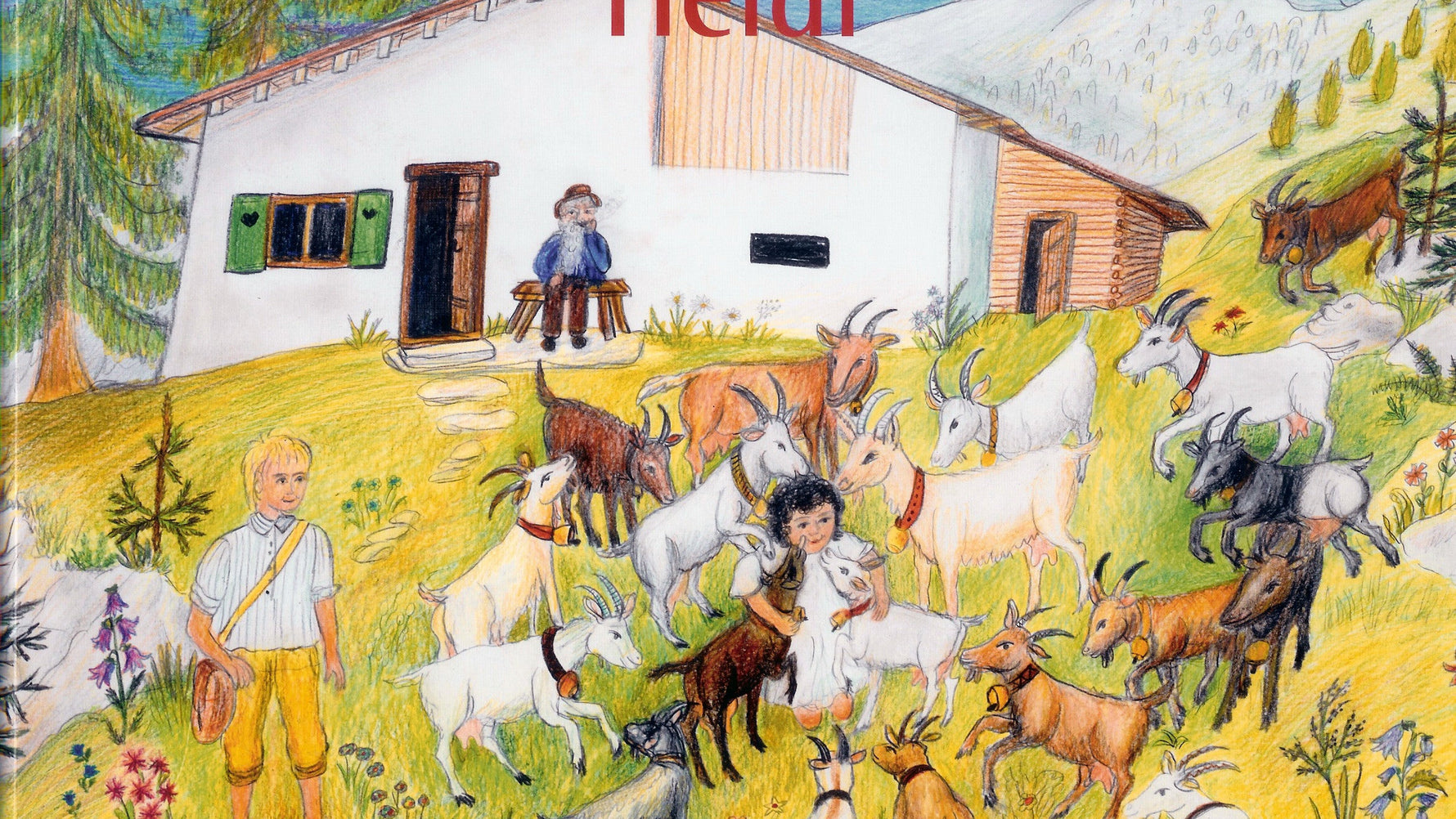 Heidi books & illustrations - The original story retold – Heidi Bilderbuch