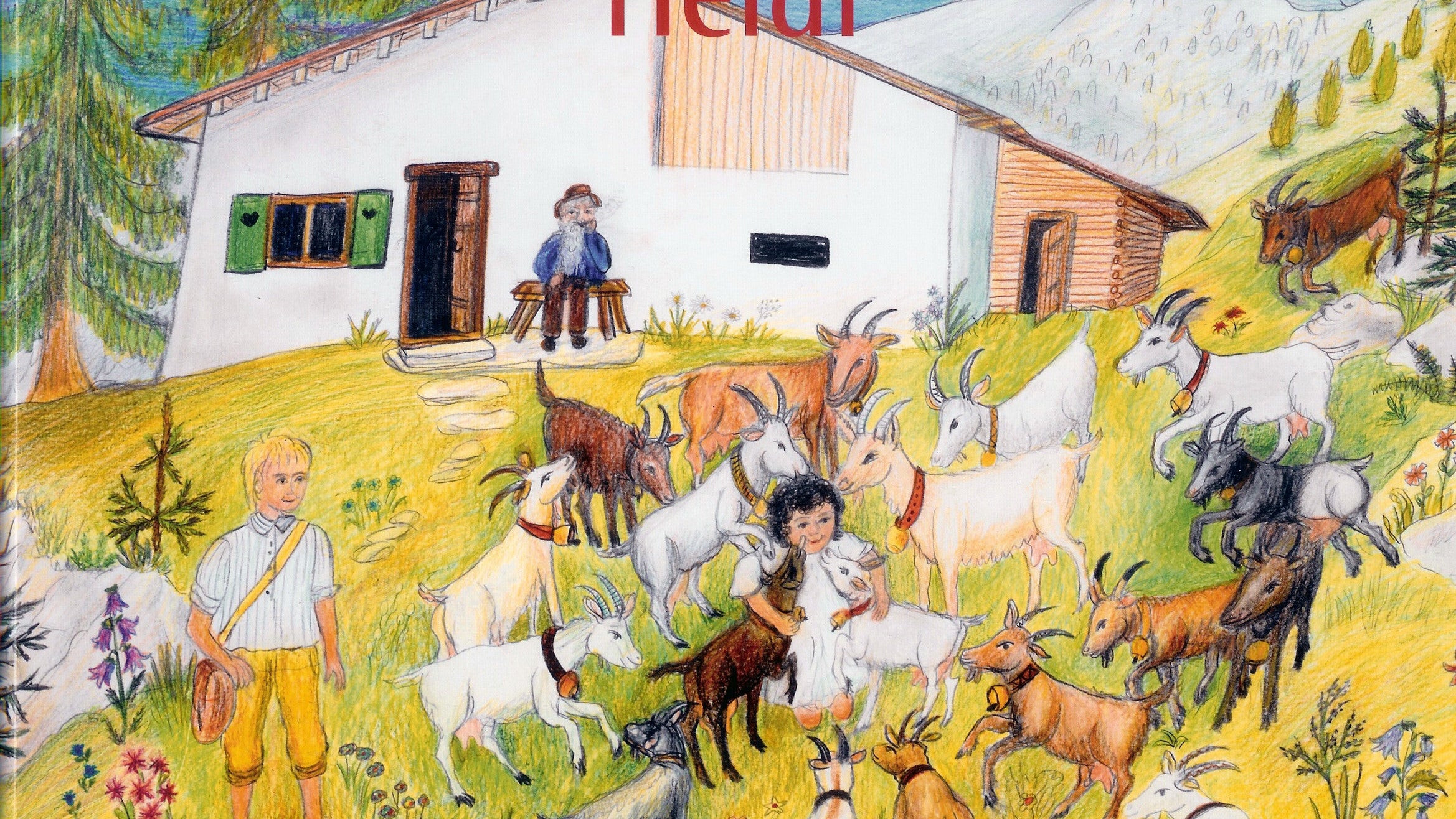 Heidi books & illustrations - The original story retold – Heidi Bilderbuch
