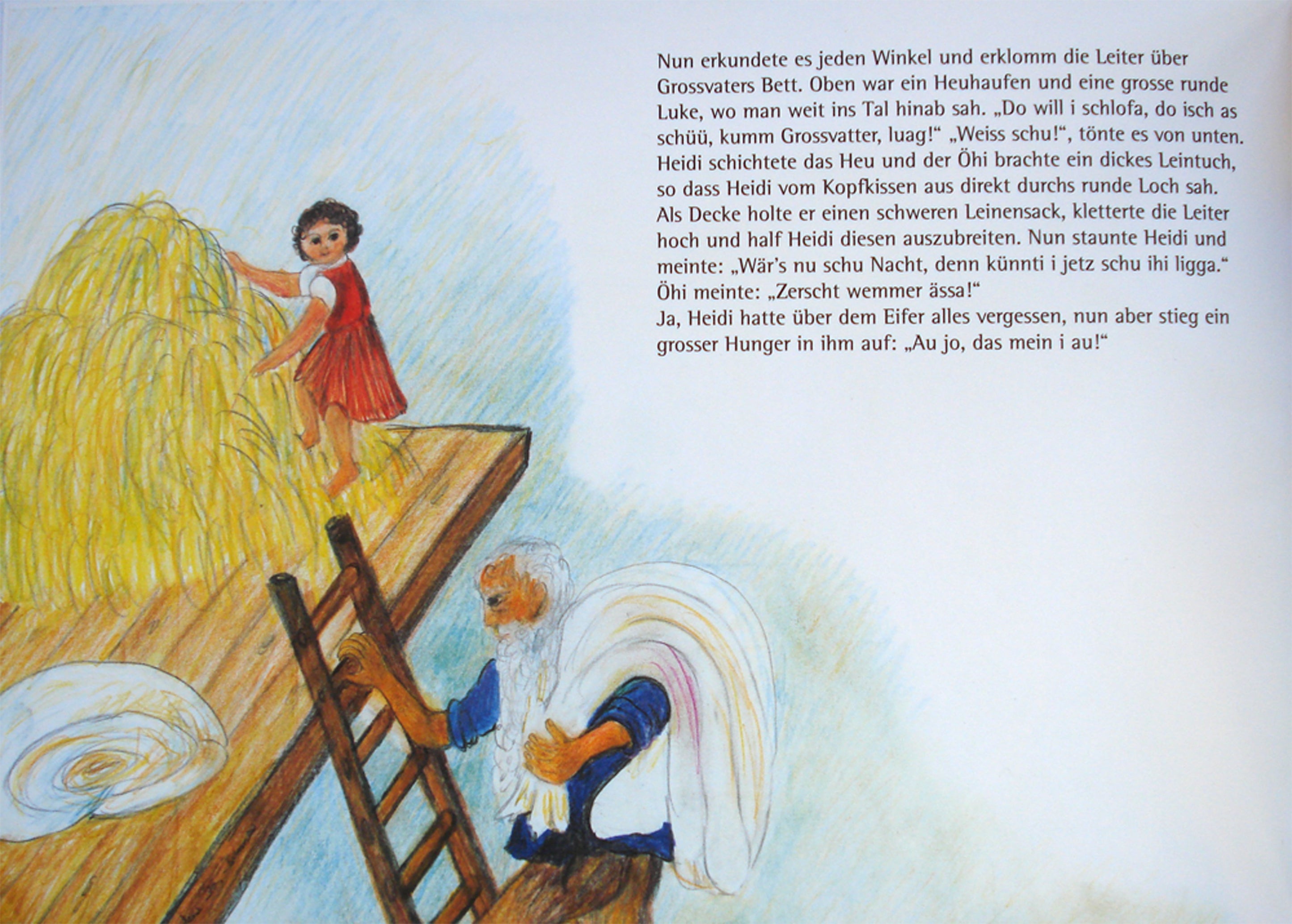 Heidi books & illustrations - The original story retold – Heidi Bilderbuch